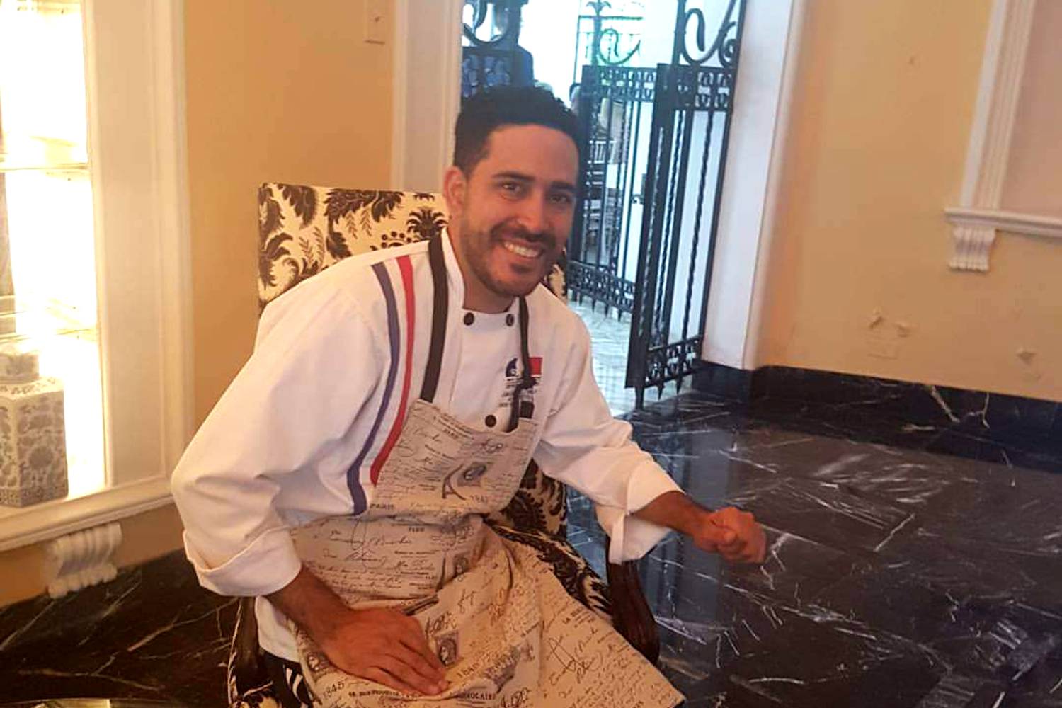 Los esmeros del chef Egidio Rodríguez